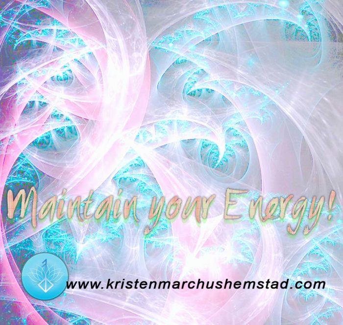 Kristen Marchus-Hemstad | Maintaining our energy